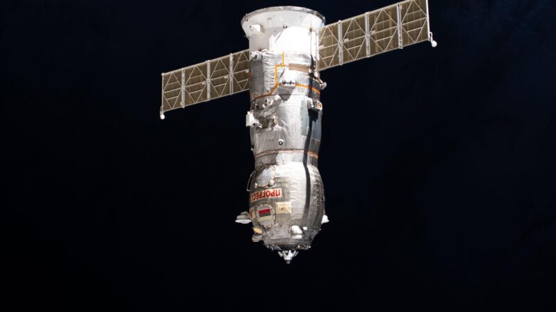 Crew Awaits Space Cargo Delivery and Works Advanced Life Science ...